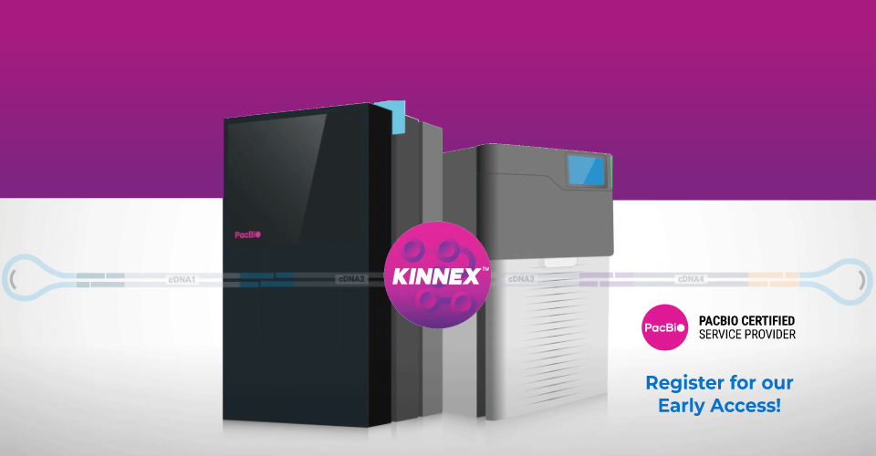 Revolutionize your RNA research with PacBio Kinnex technology.